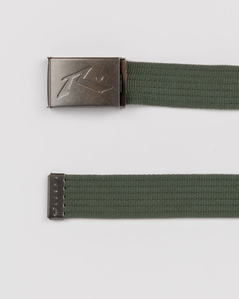 Ridgemont Reversible Webbing Belt - Shadow Army | Rusty Australia