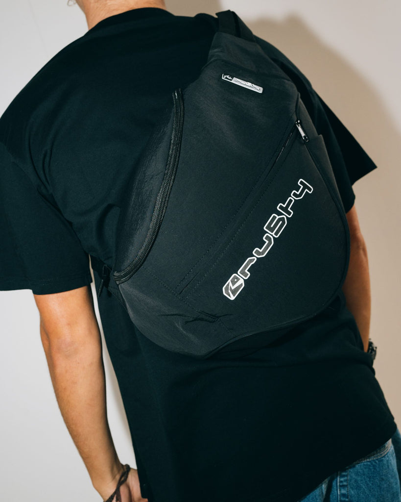 Rusty | Nanobot Sling Bag - size: OSFM, Black, Crinkle Nylon