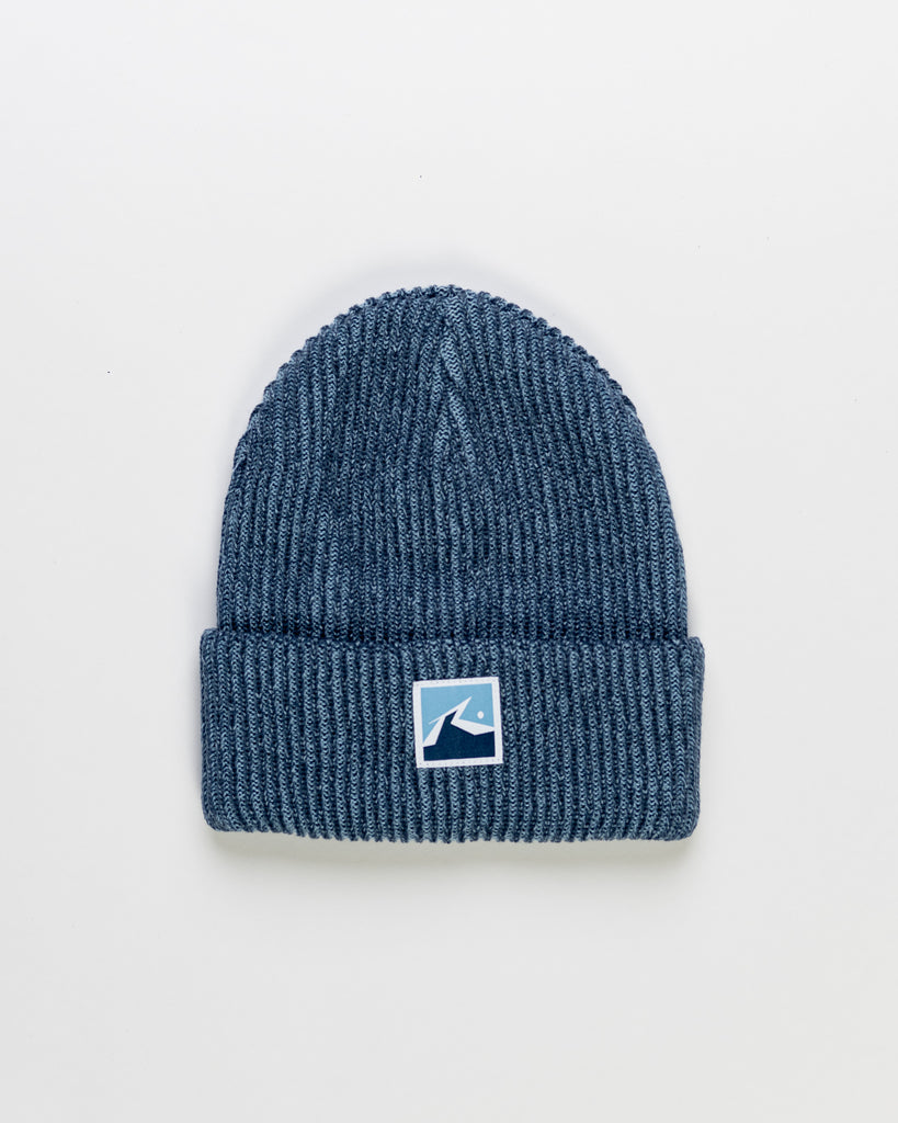 Rusty | Tunnel Reversible Beanie - Size: OSFM, Blue, Soft Acrylic